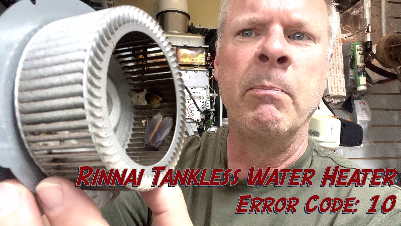 Rinnai Water Heater Code 10