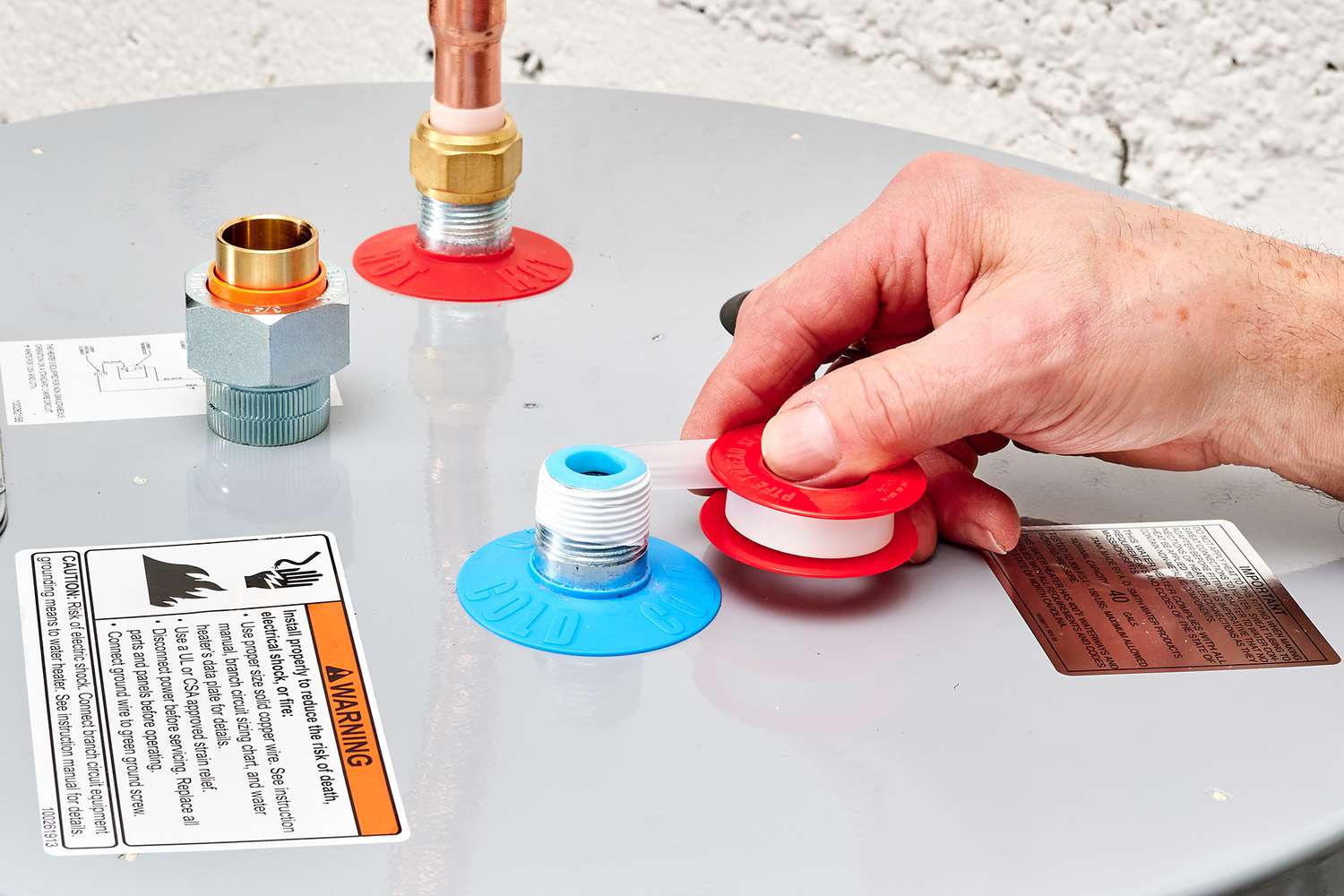 How to Measure Water Heater Connection Size