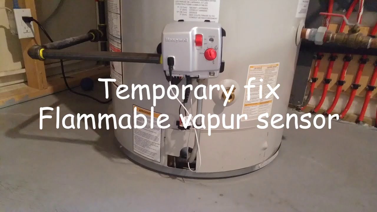Water Heater Flammable Vapor Sensor Bypass: Safe and Easy Guide | Smart ...