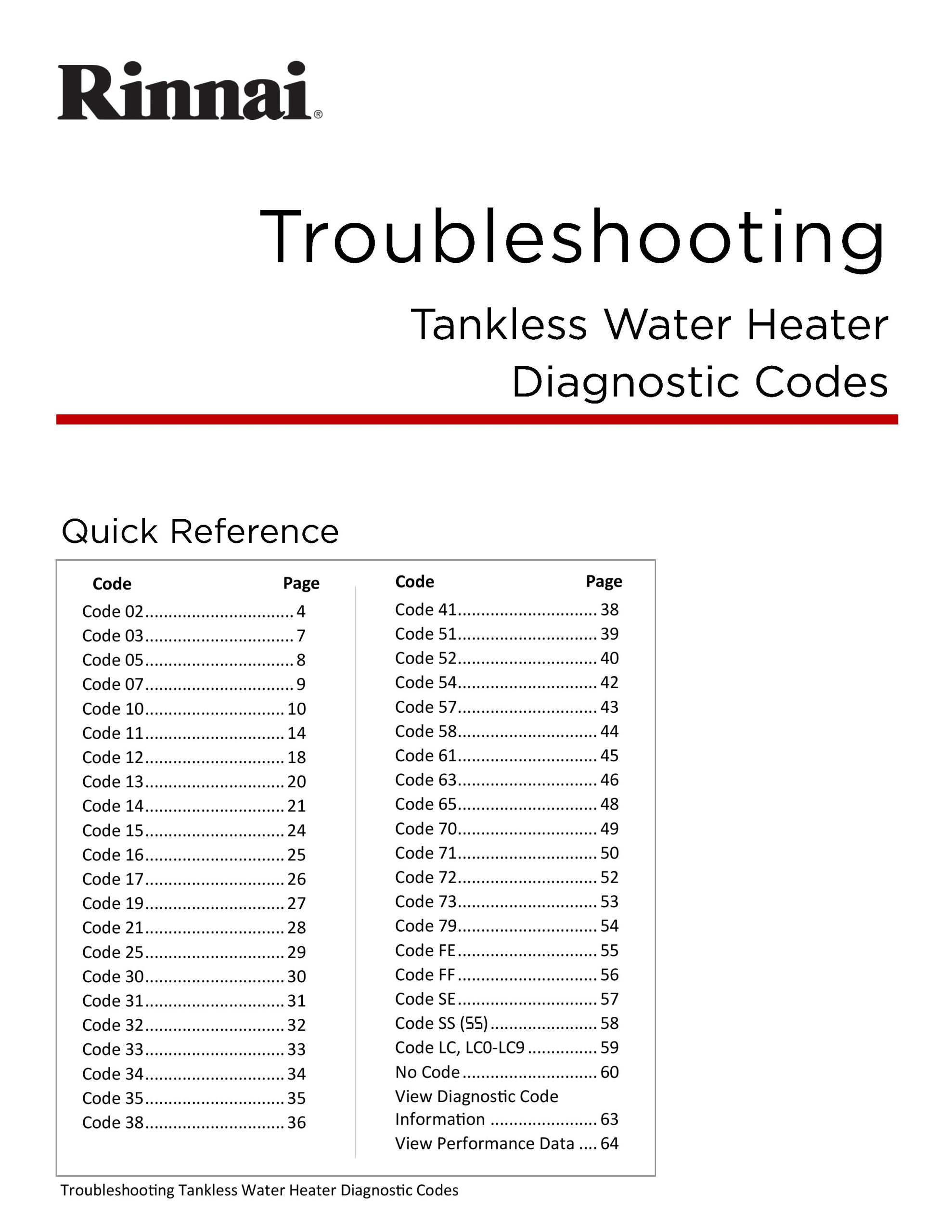 Rinnai Water Heater Troubleshooting: Expert Tips Revealed | Smart Water Source