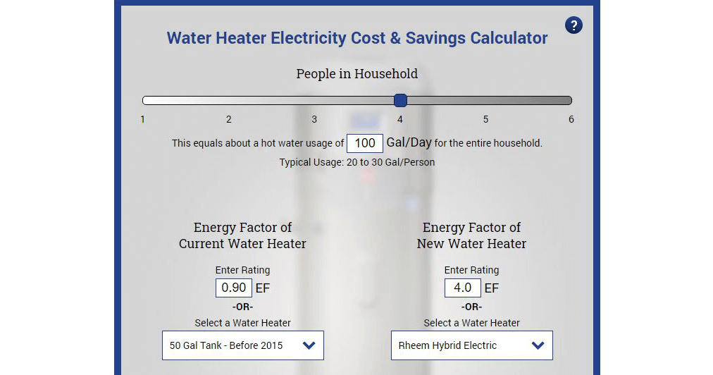 Water Heater Efficiency Calculator: Maximize Savings Today | Smart ...